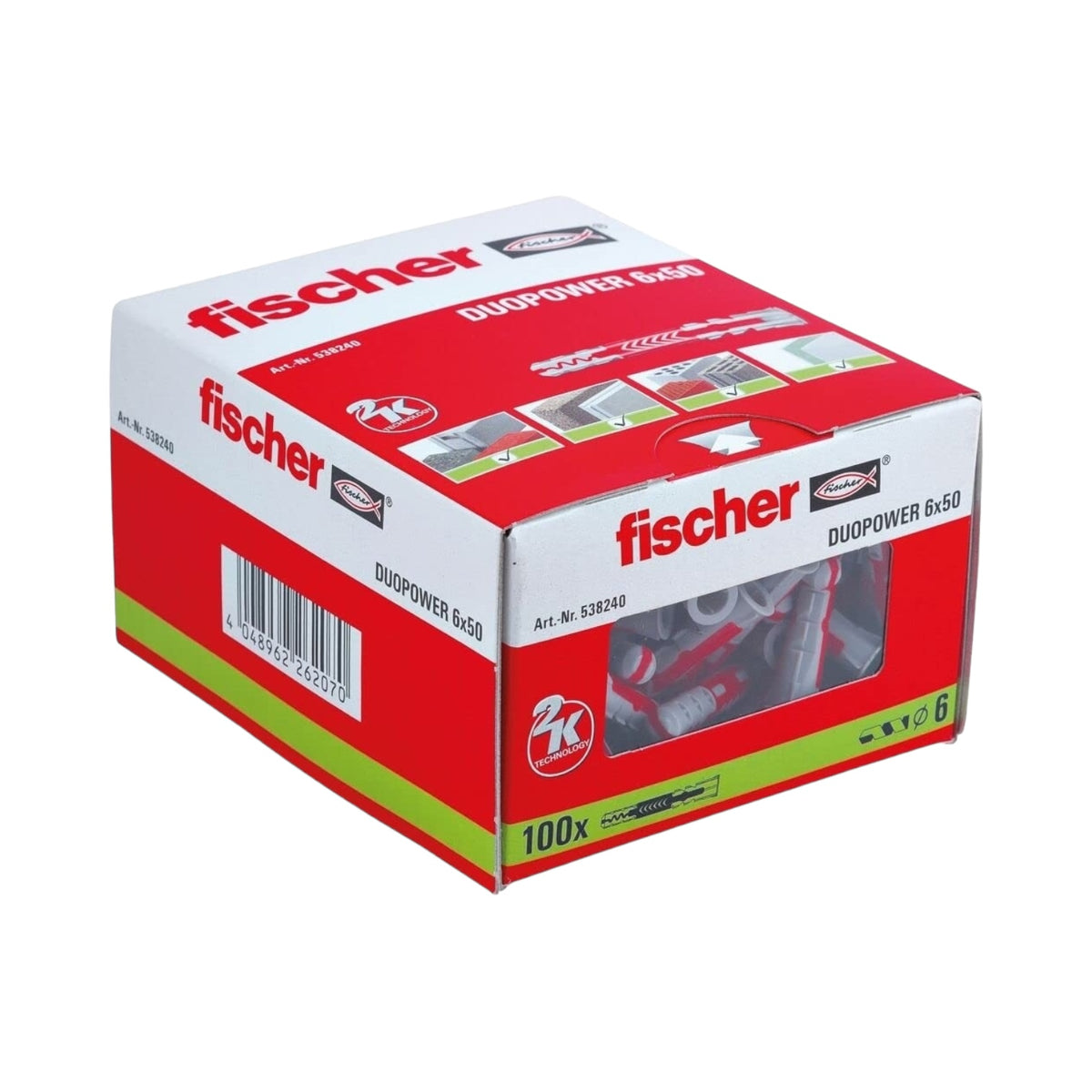 Fischer DuoPower Nylon High Performance Plug – Just The Job Supplies Ltd