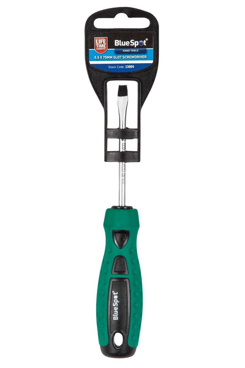 Blue Spot 5.5 x 75mm Slotted Screwdriver – Just The Job Supplies Ltd