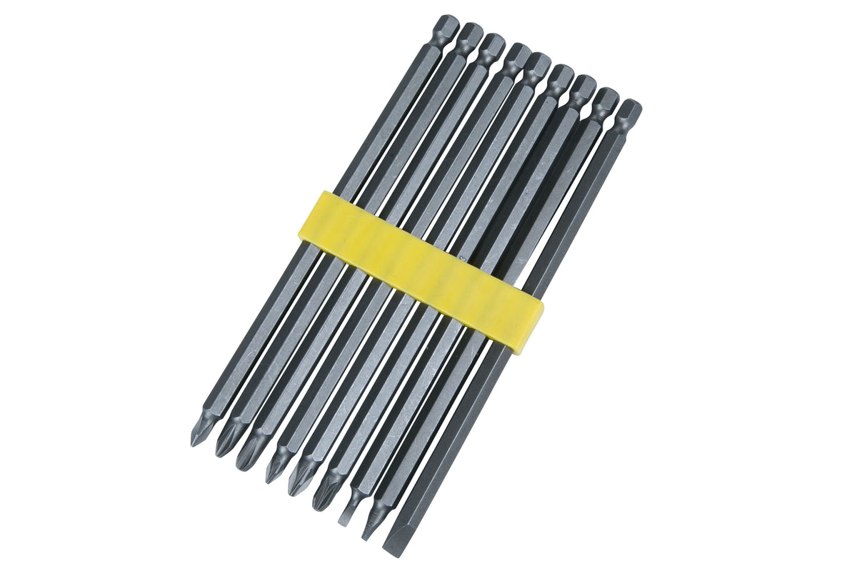 Blue Spot 9 Piece 150mm Extra Long Power Bit Set – Just The Job ...