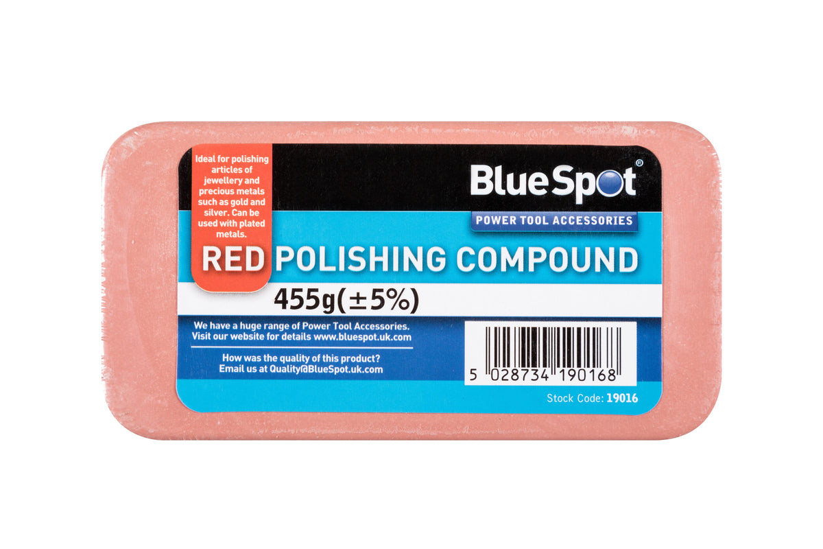 Blue Spot Red Polishing Compound (500g) – Just The Job Supplies Ltd