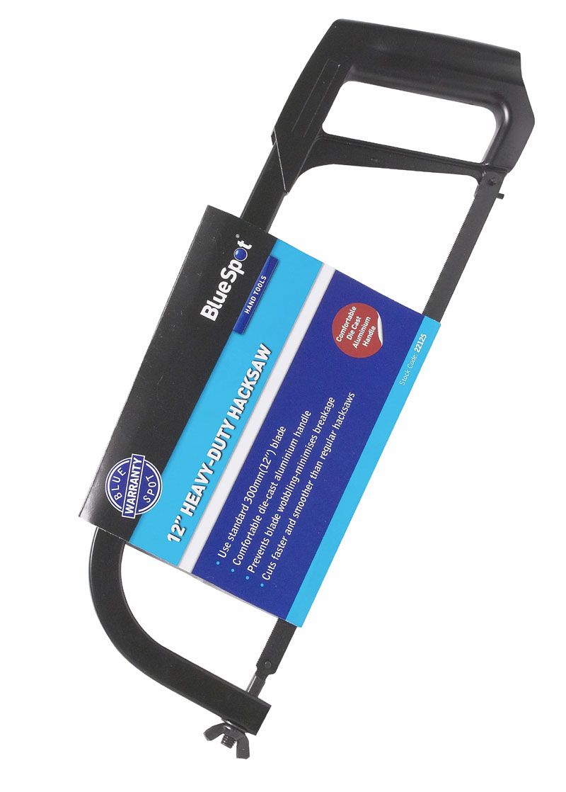 Blue Spot 300mm (12") Heavy Duty Hacksaw – Just The Job Supplies Ltd