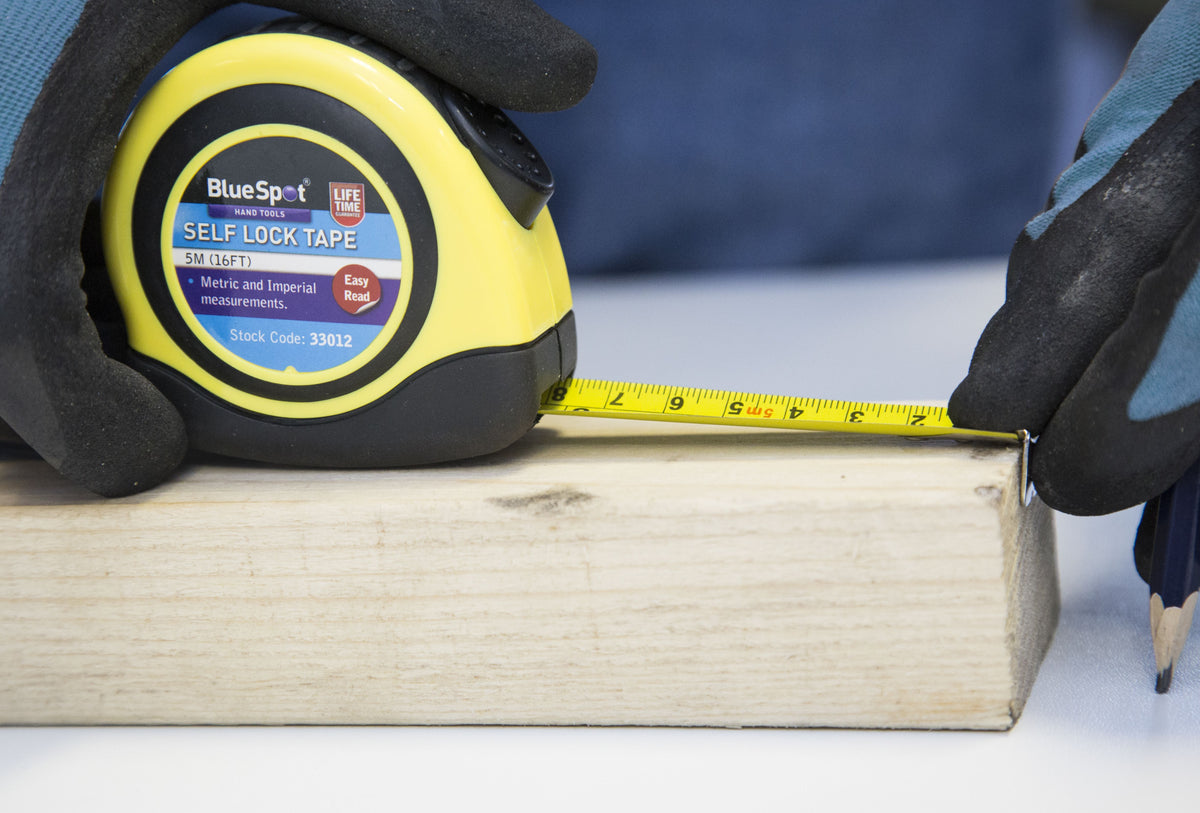 Blue Spot 5m (16ft) Soft Grip Self-Lock Tape Measure – Just The Job ...