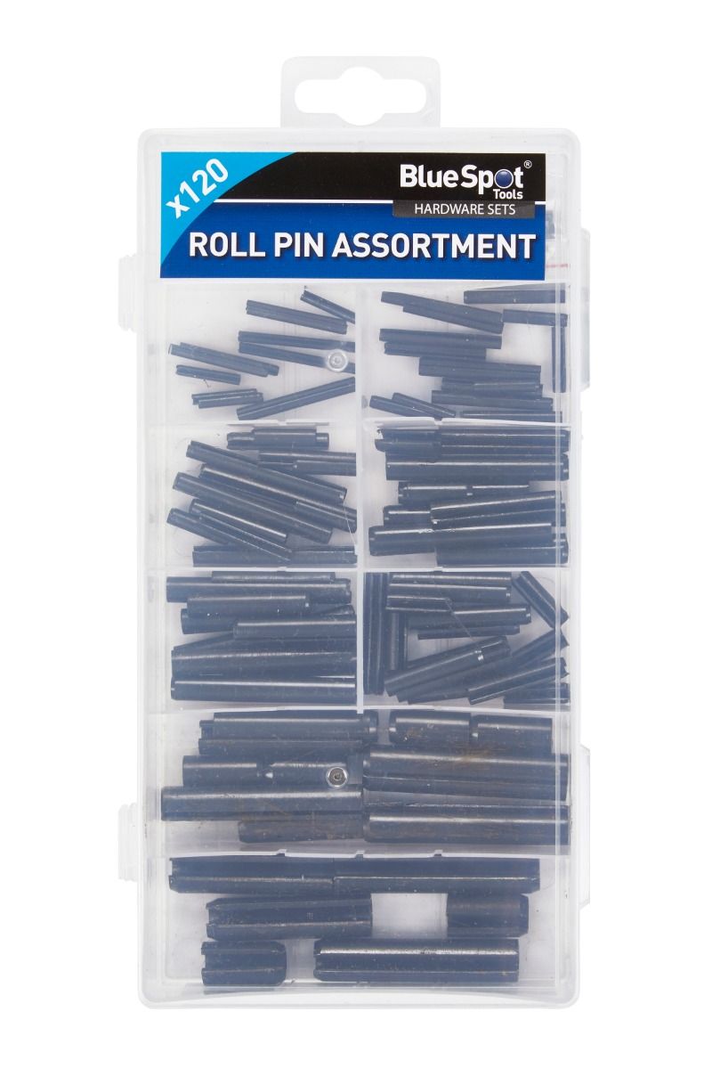 Blue Spot 120 Piece Assorted Roll Pin Set – Just The Job Supplies Ltd