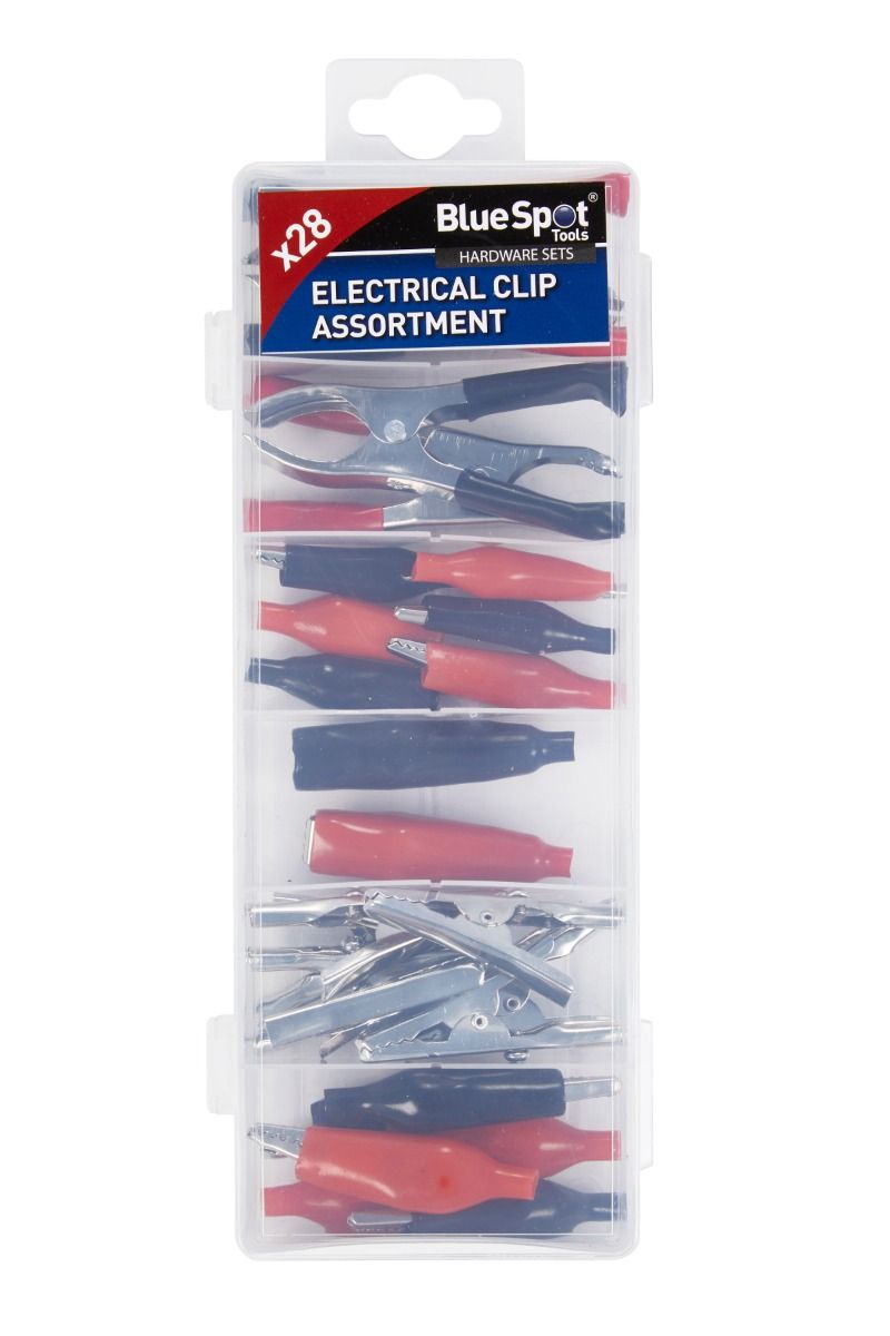 Blue Spot 28 Piece Assorted Electrical Clip Set – Just The Job Supplies Ltd