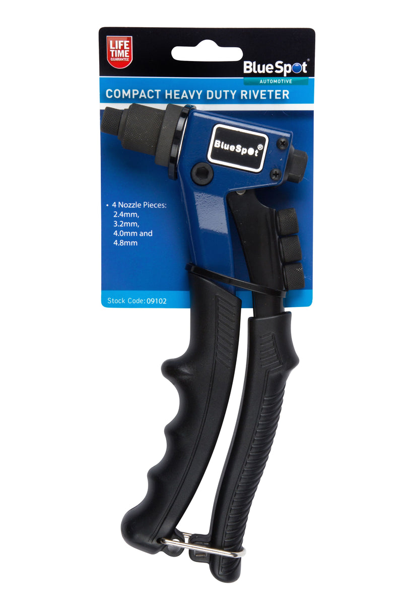 Blue Spot 200mm (8") Compact Heavy Duty Riveter – Just The Job Supplies Ltd